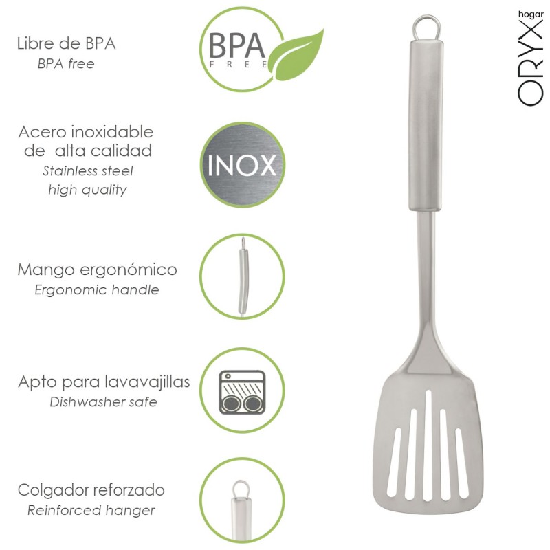 Rasera Cocina Acero Inoxidable 7,5 x 35,5 (Alt.) cm. ORYX128