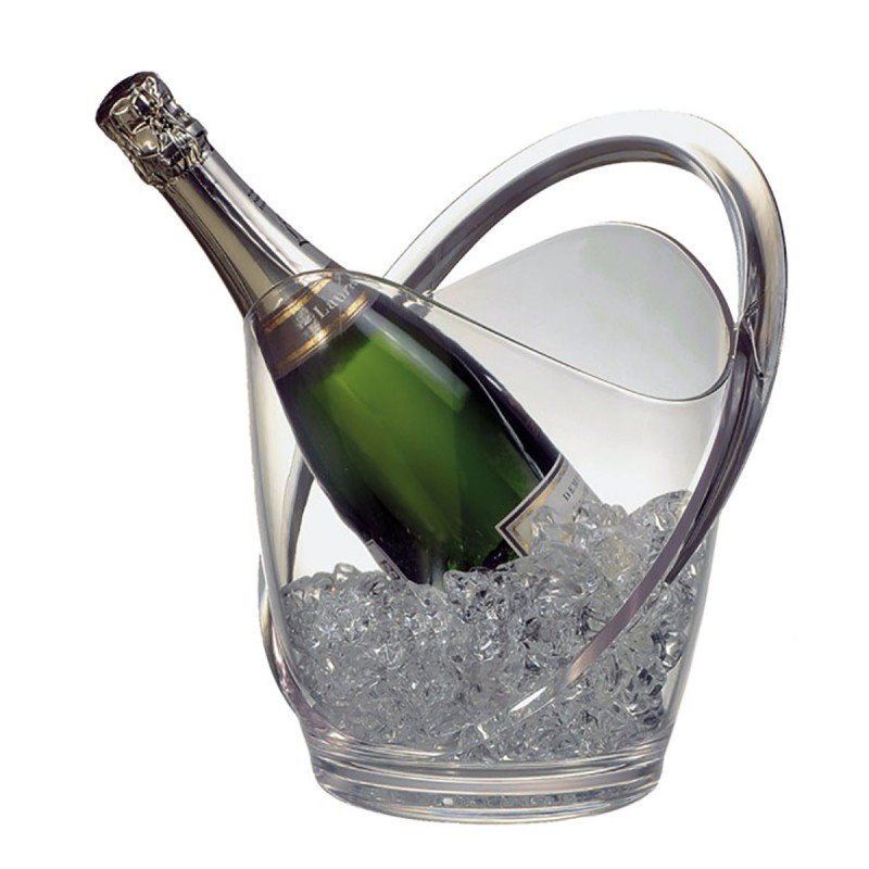 Champaã? Era acrílico 1 punheta lateral da garrafa Metacrilato Brand: APS